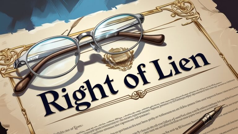 Right of Lien: Legal Meaning, Types, and Its Application in Indian Law ...