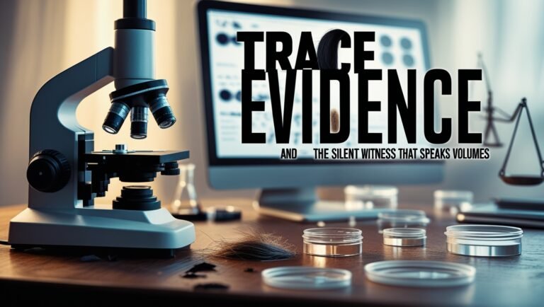 Trace Evidence in Criminal Trials: The Silent Witness That Speaks ...