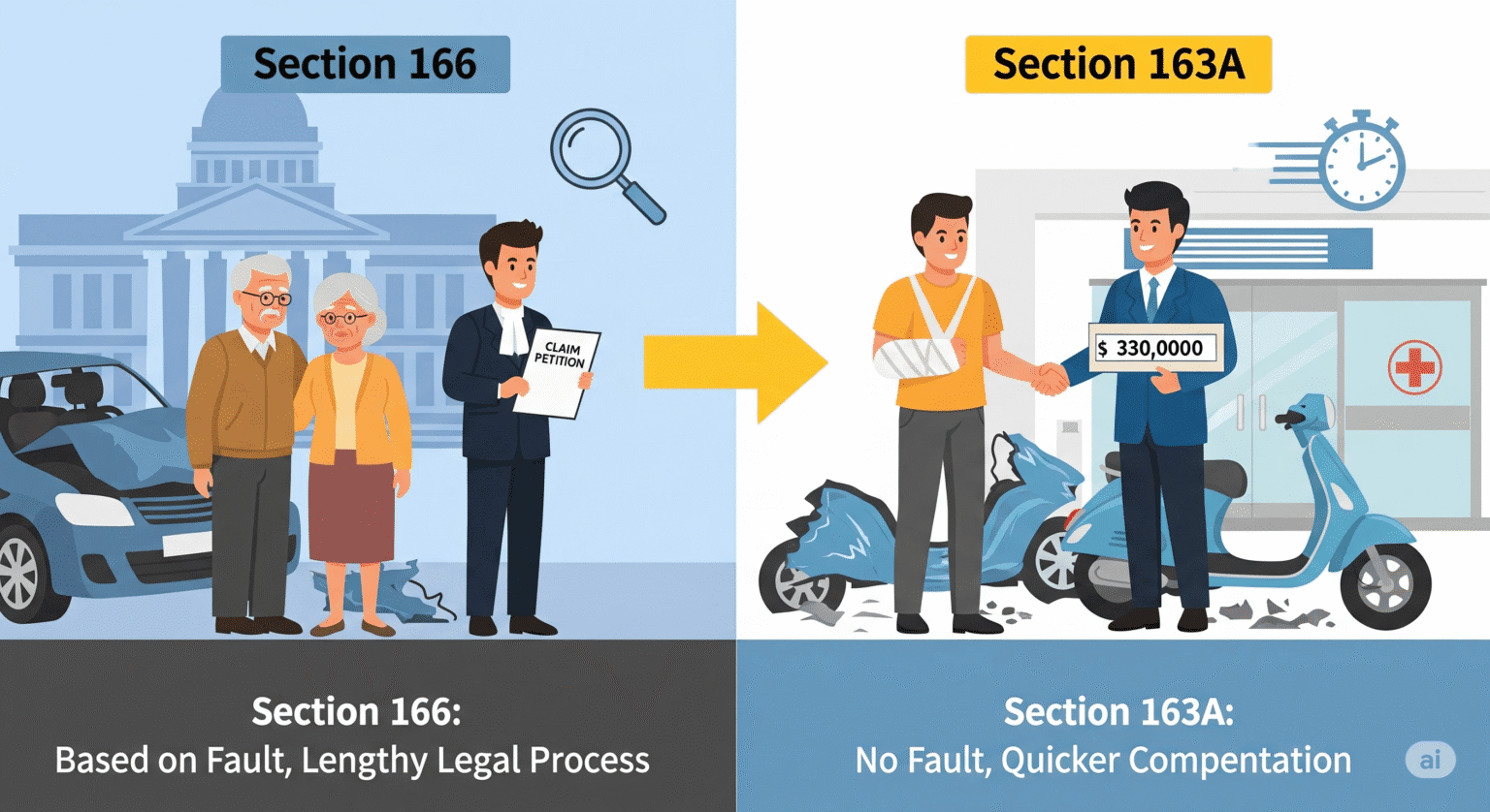 Section 166 vs. Section 163A of the Motor Vehicles Act: What’s the ...