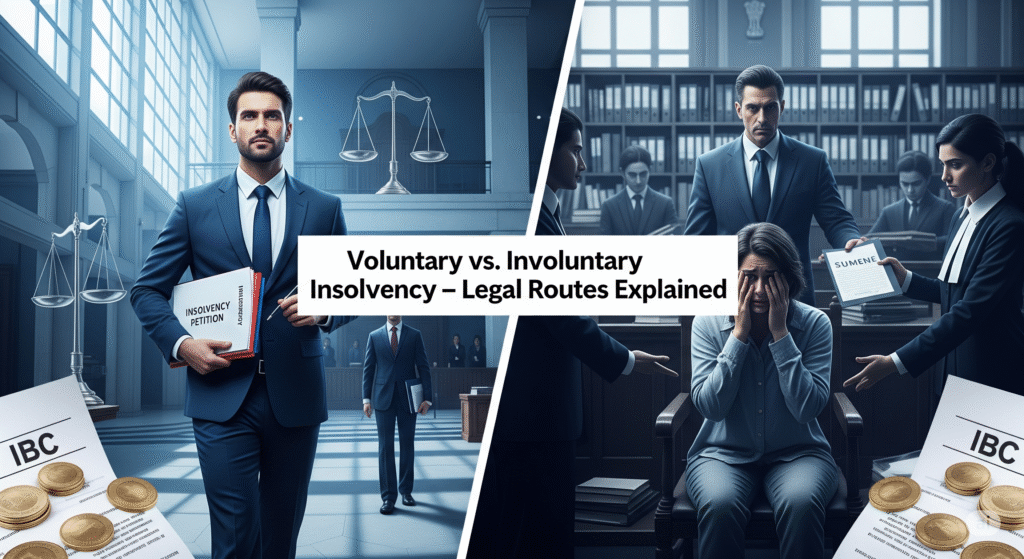 Voluntary vs. Involuntary Insolvency: Legal Routes Explained - Dr ...