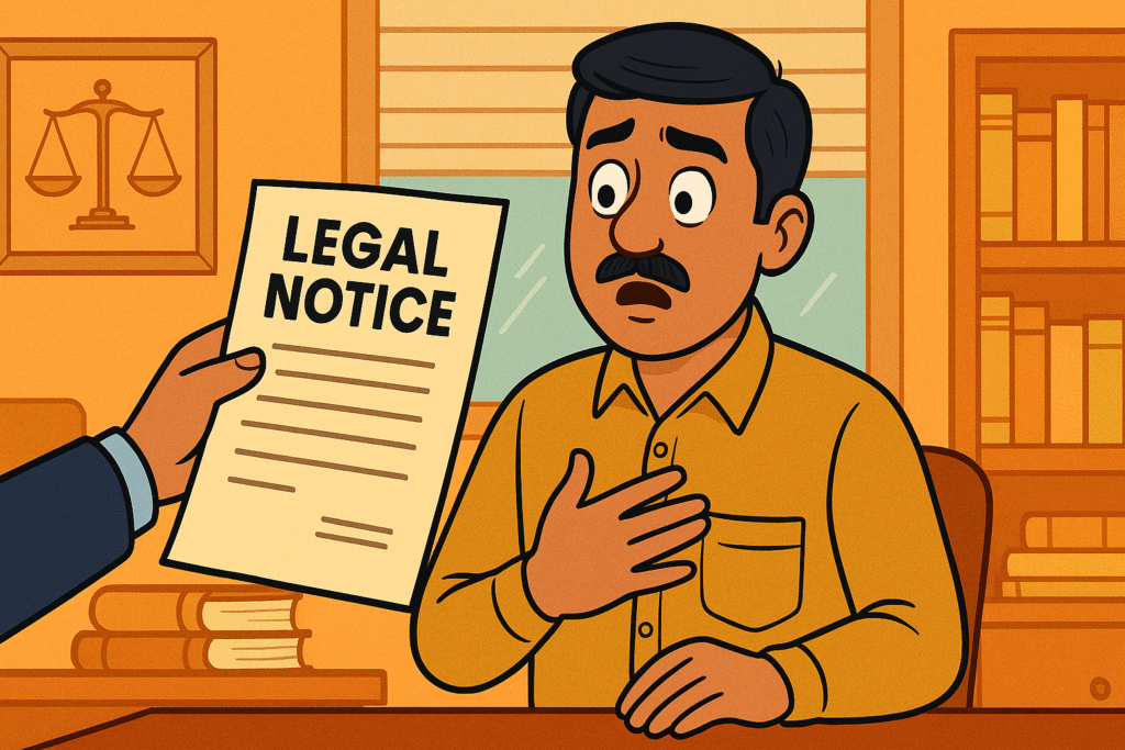What is a Legal Notice? Meaning, Format, and Procedure in India - Dr ...