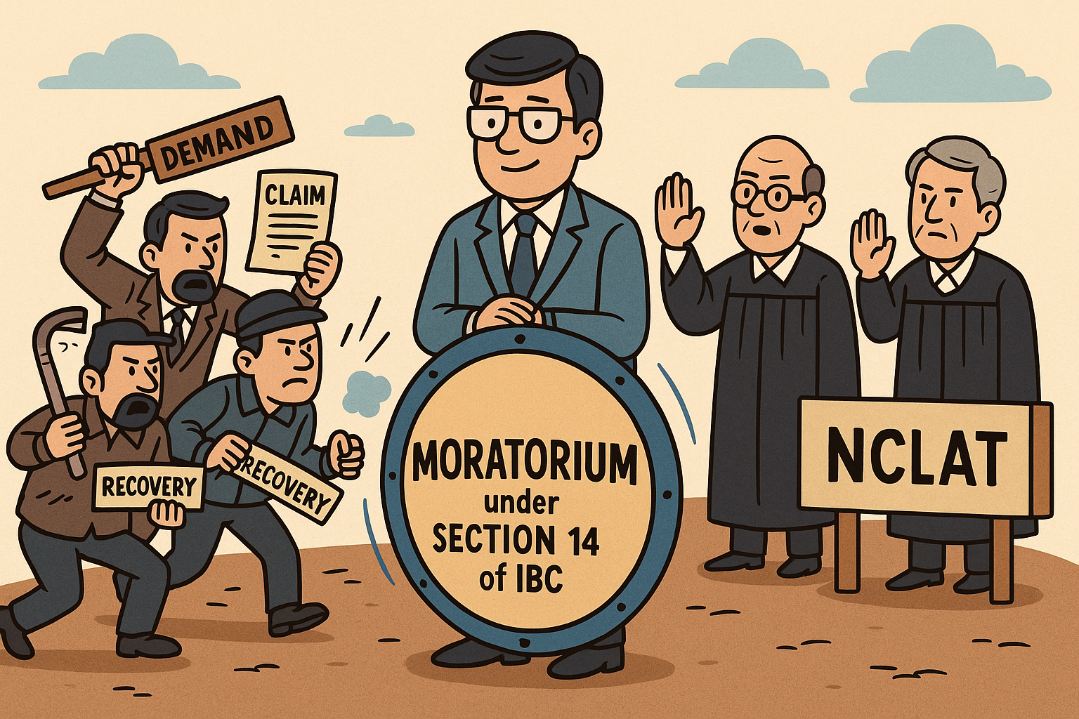 NCLAT on Moratorium under Section 14 of IBC: A Comprehensive Analysis ...