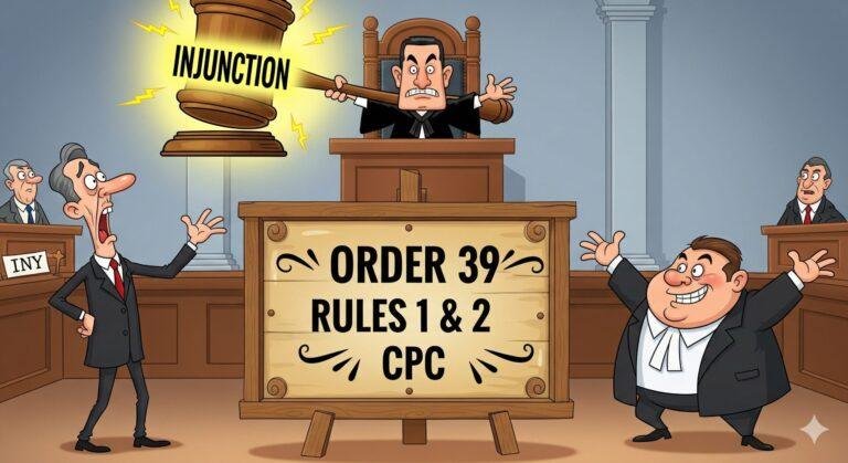 Temporary Injunction under Order 39 Rules 1 & 2 CPC: Complete Guide ...