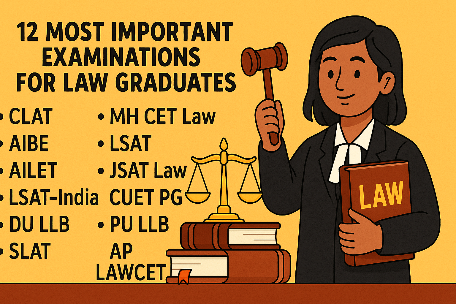 12 Most Important Examinations for Law Graduates in India - Dr ...