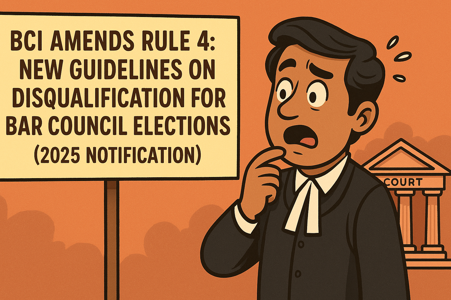 BCI Amends Rule 4: New Guidelines on Disqualification for Bar Council ...