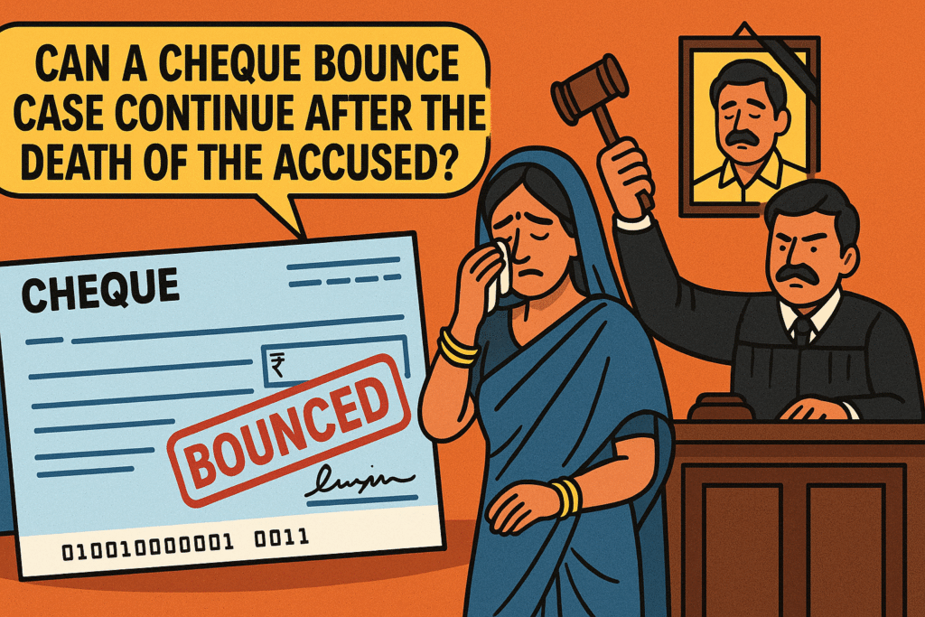 Can a Cheque Bounce Case Continue After the Death of the Accused ...