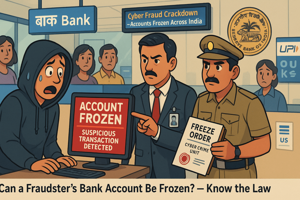 Can a Fraudster’s Bank Account Be Frozen? — Law, Procedure, and ...