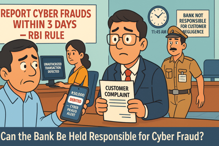 Can the Bank Be Held Responsible for Cyber Fraud? A Detailed Legal ...