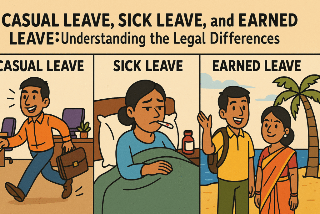 Casual Leave, Sick Leave, and Earned Leave: Understanding the Legal ...