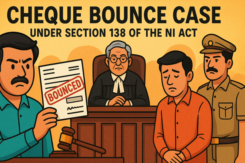 Cheque Bounce Case under Section 138 of the Negotiable Instruments Act ...