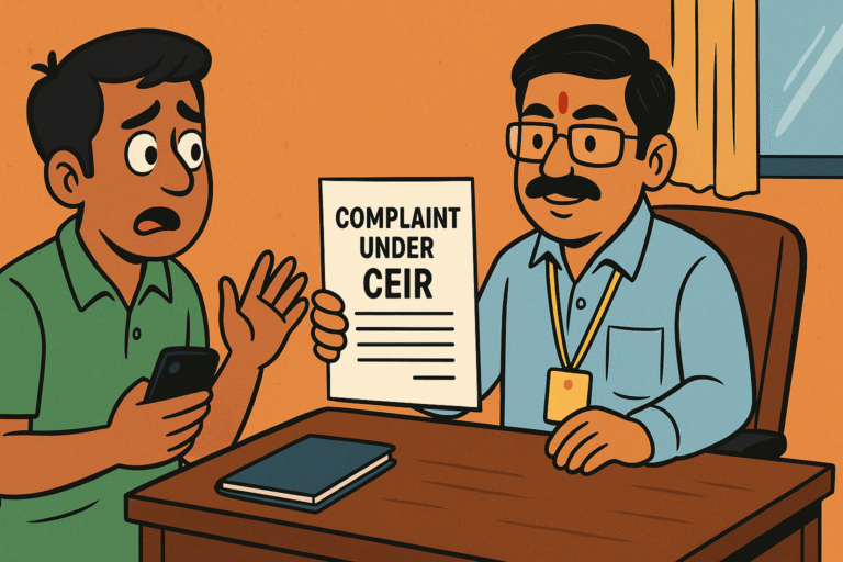 Complaint under CEIR: How to Block and Trace Your Lost Mobile Phone ...