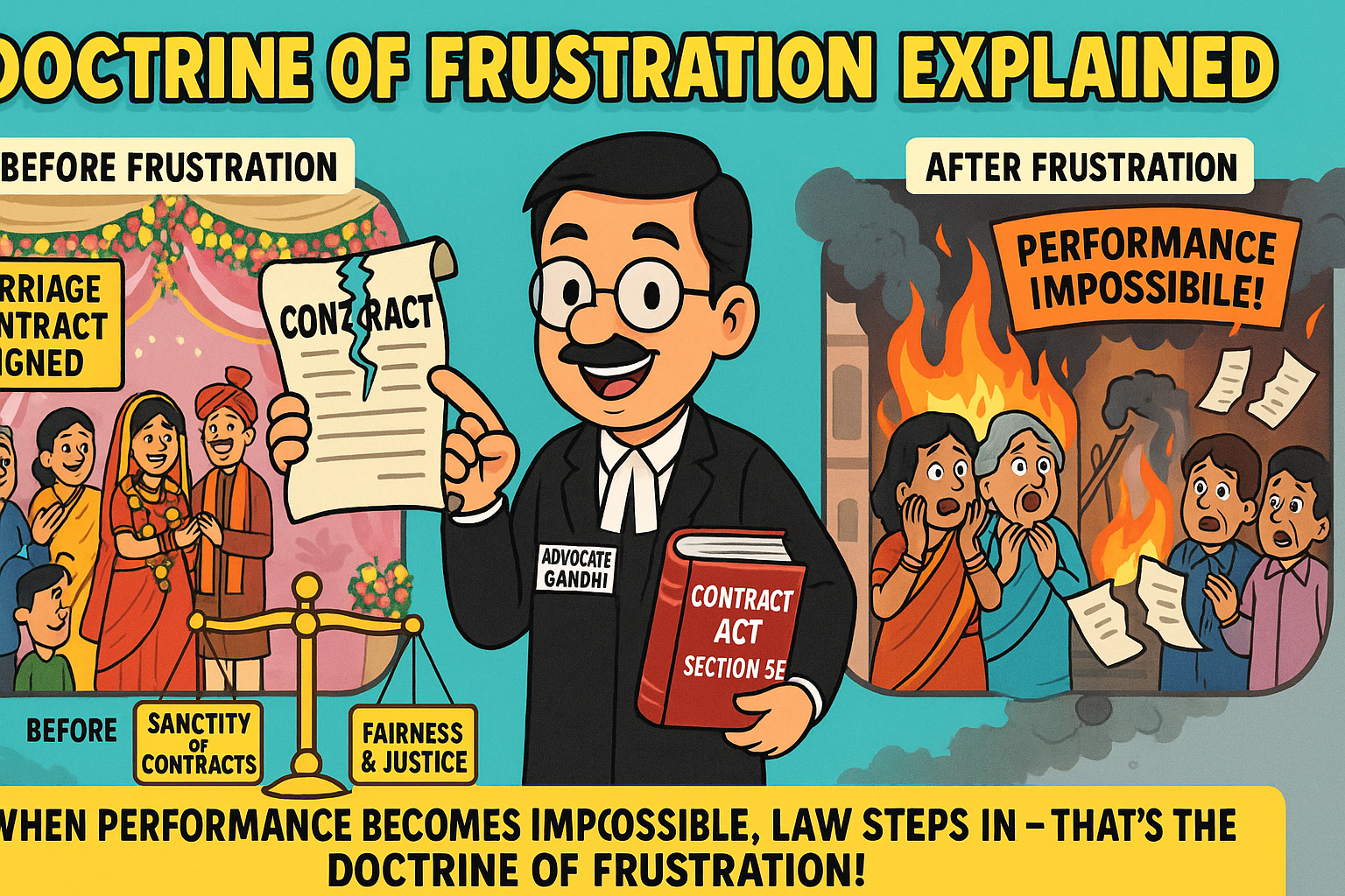 Doctrine of Frustration: Meaning, Scope and Application in Indian ...