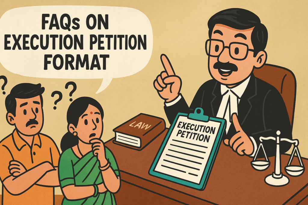 FAQs on Execution Petition Format — A Guide for the General Public - Dr ...