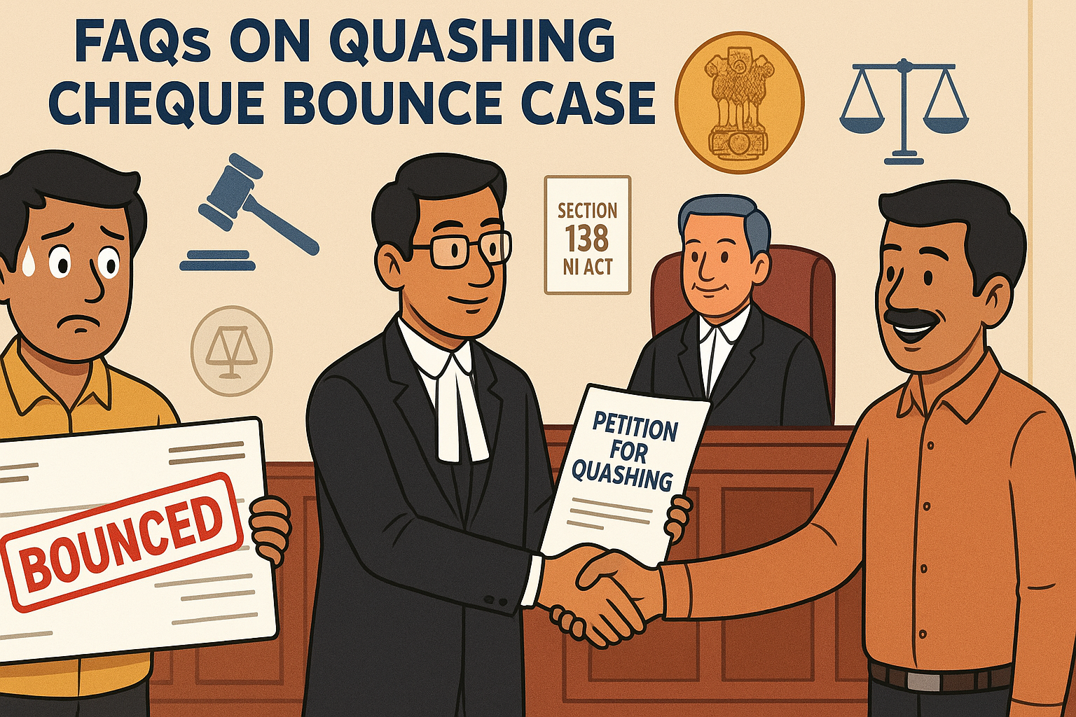 FAQs on Quashing Cheque Bounce Case: A Comprehensive Legal Guide under ...