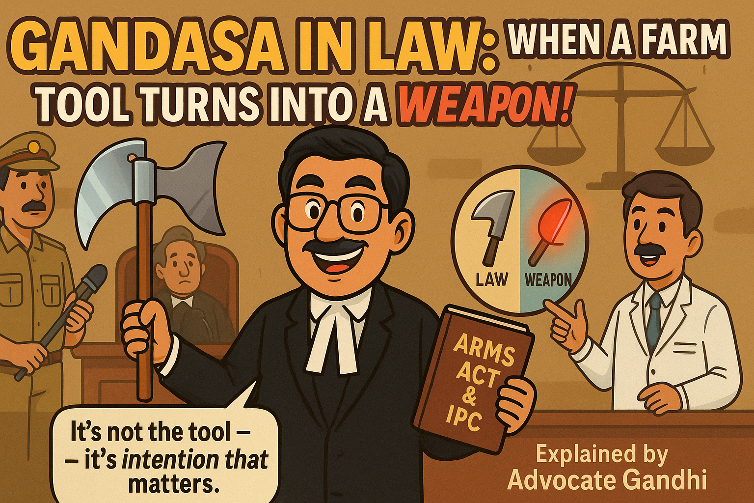 Gandasa as Weapon: Legal Perspectives, Liability Issues and Judicial ...
