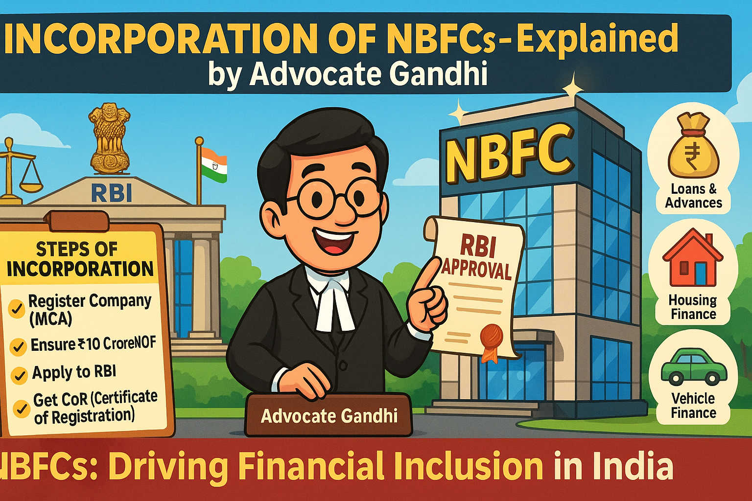 Incorporation of NBFCs: A Complete Legal Guide - Dr. Abhishek Gandhi