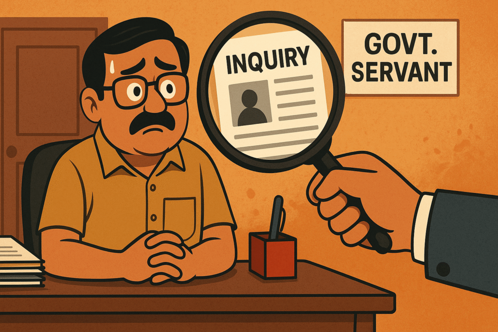 Inquiry Against a Government Servant: Process, Rights, and Legal ...