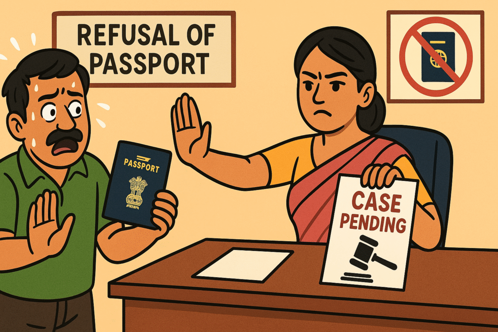 Refusal of Passport Due to Pending Criminal Case – Request for No ...