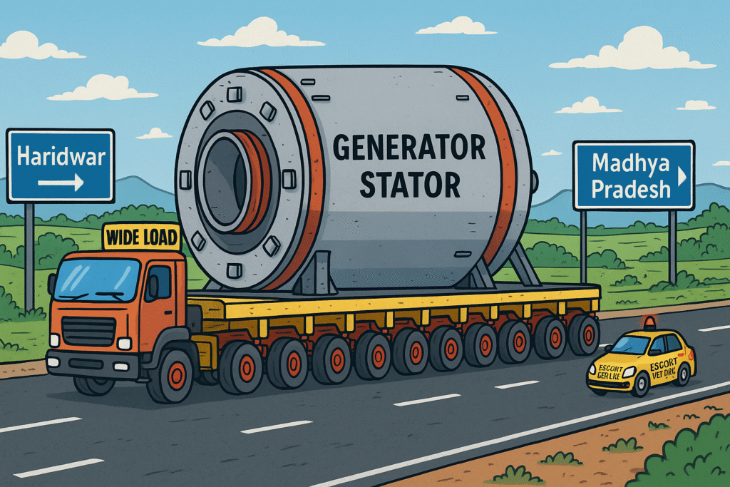 Revised Road Transport Route for Over-Dimensional Consignment: Legal ...