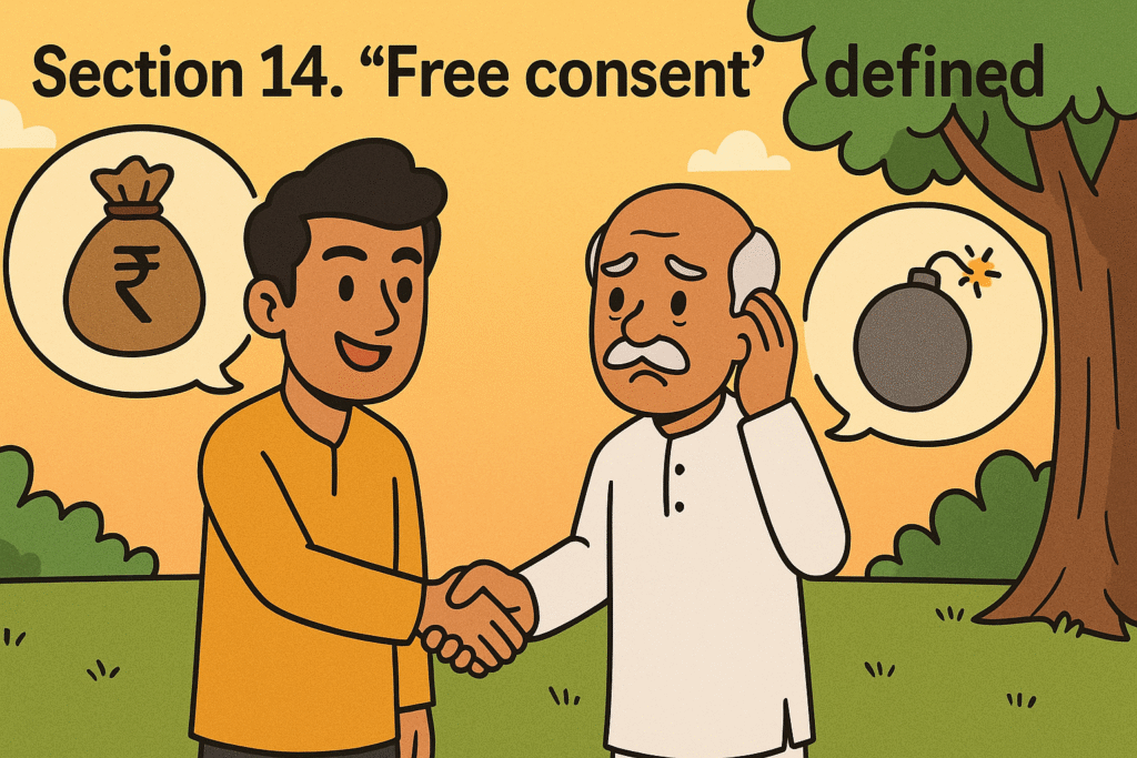 Section 14 – “Free Consent” Defined: The Foundation of Fair and Valid ...
