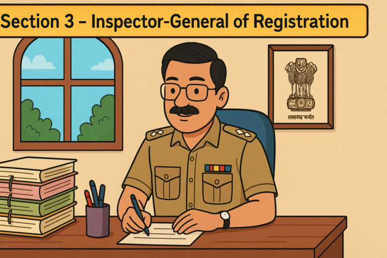 Section 3 of the Registration Act, 1908: The Role and Significance of ...