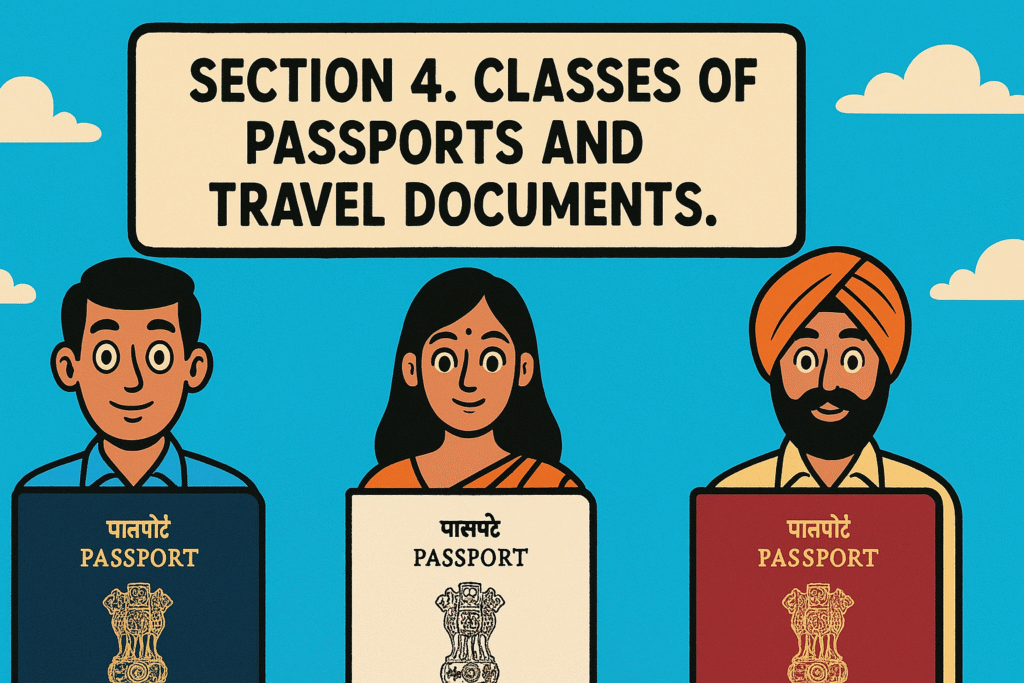 Section 4. Classes of Passports and Travel Documents – Explained in ...