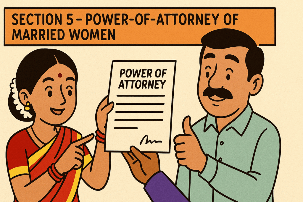 Section 5 of the Powers-of-Attorney Act, 1882 – “Power-of-Attorney of ...