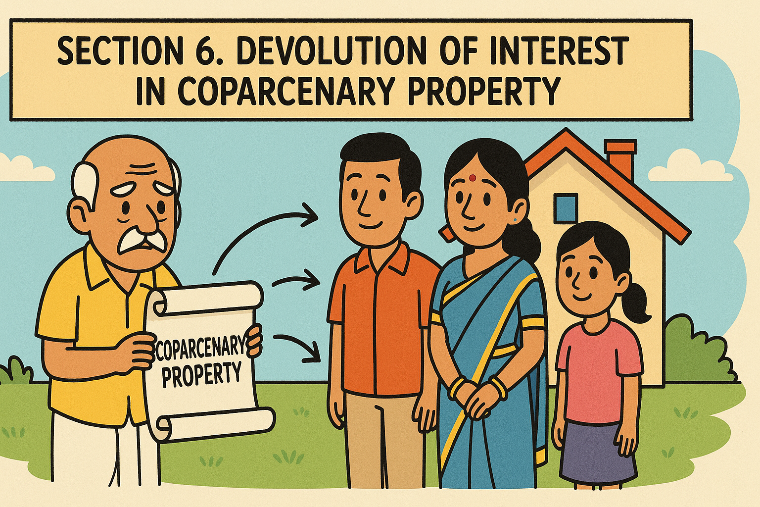 Section 6. Devolution of Interest in Coparcenary Property ...