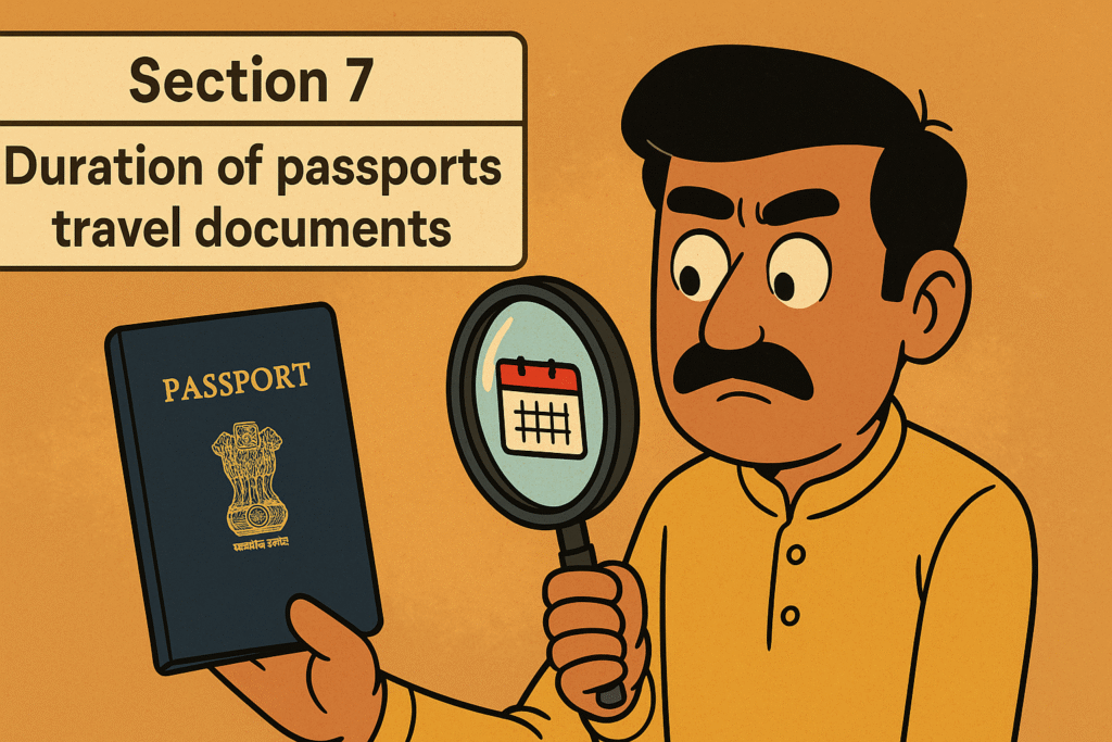 Section 7 – Duration of Passports and Travel Documents: Explained for ...