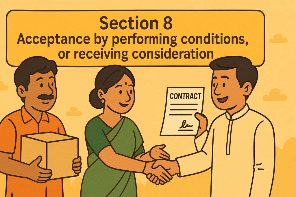 Section 8 – Acceptance by Performing Conditions or Receiving ...