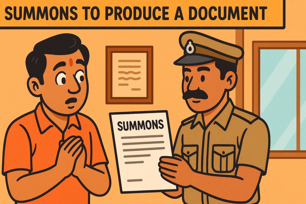 Summons to Produce a Document – A Complete Legal Guide for the General Public - Dr. Abhishek Gandhi