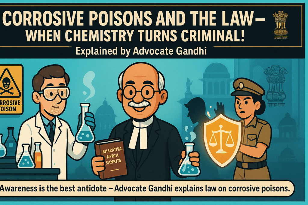The Legal Landscape of “Corrosive Poisons” in India — Risks, Remedies ...