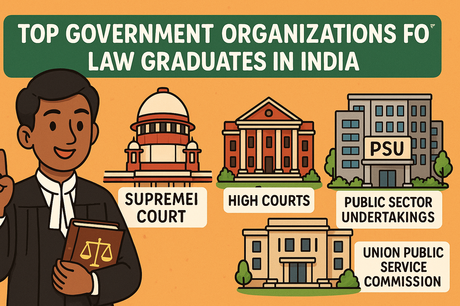 Top Government Organizations for Law Graduates in India - Dr. Abhishek ...