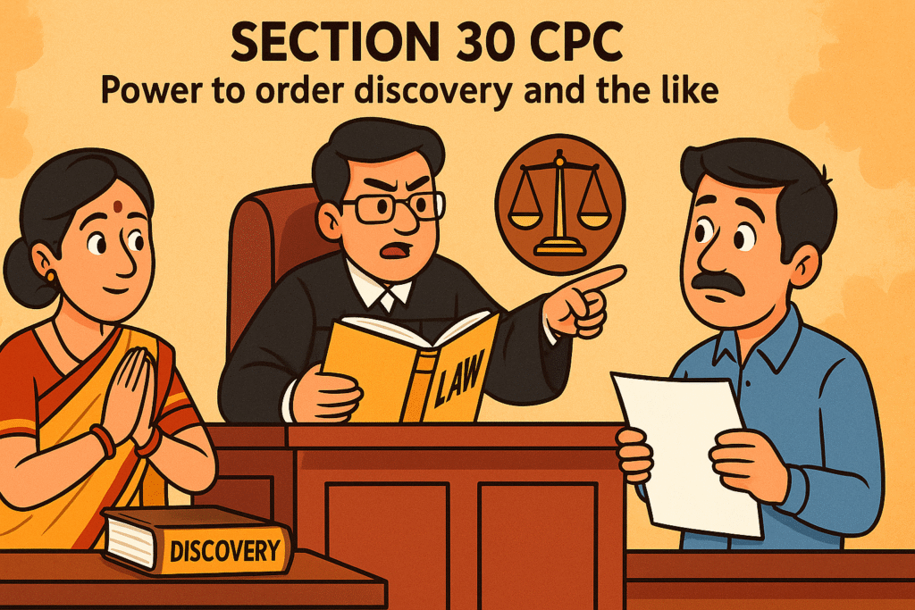 Understanding Section 30 CPC – Power to Order Discovery and the Like: A ...