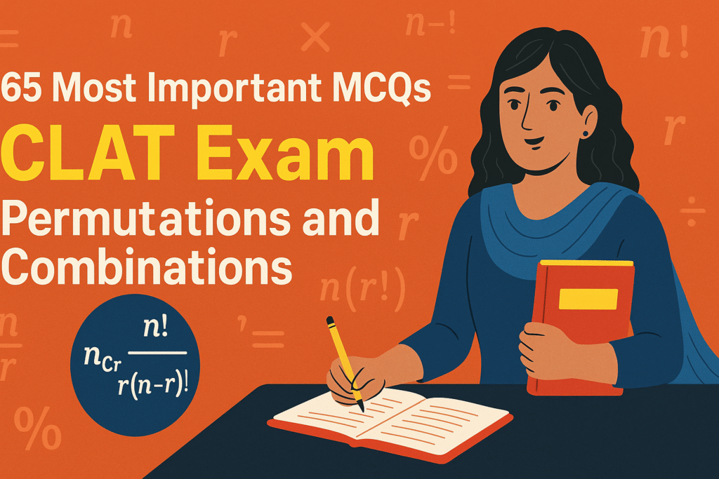 65 Most Important MCQs – Permutations & Combinations (CLAT Exam ...