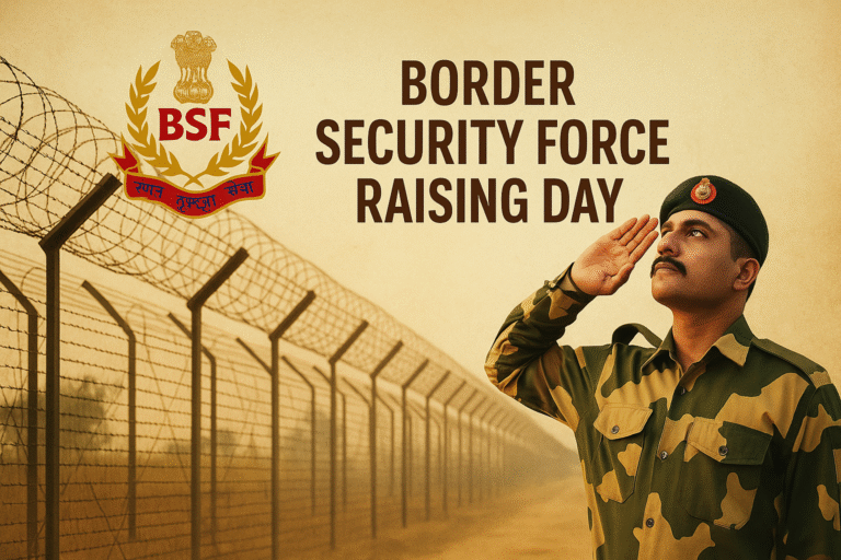 Border Security Force (BSF) Raising Day: A Legal and National Security ...