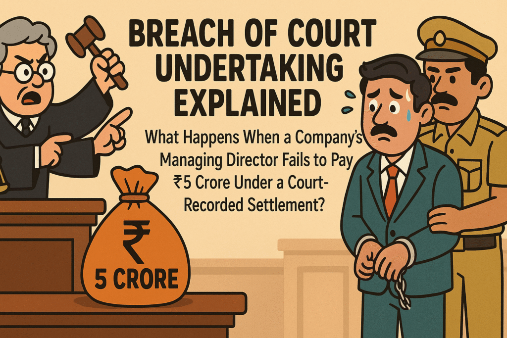 Breach of Court Undertaking Explained: What Happens When a Company’s ...