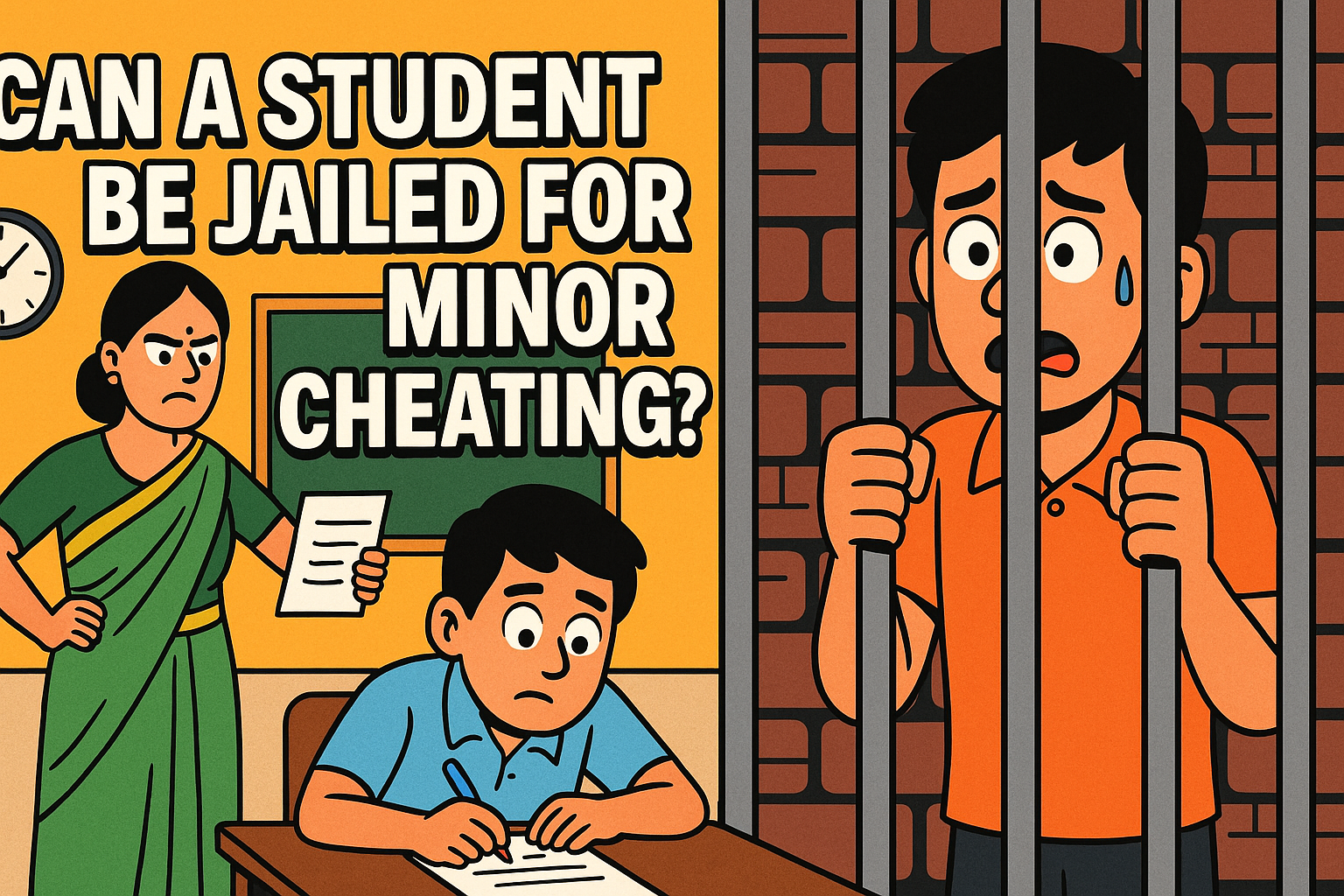 Can a Student Be Jailed for Minor Cheating? Understanding the Law ...