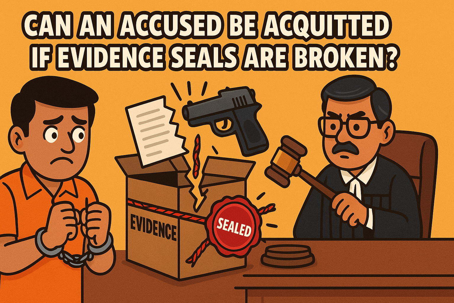 Can an Accused Be Acquitted If Evidence Seals Are Broken? Understanding ...