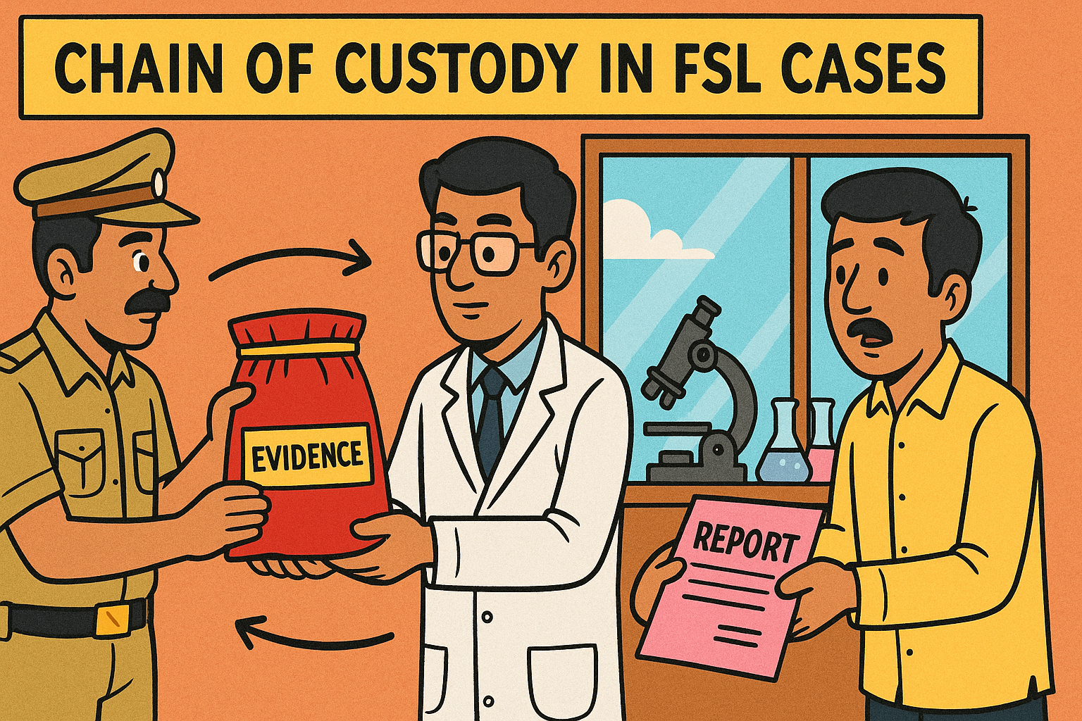 Chain of Custody in FSL Cases: How Evidence Travels from Scene to Lab ...