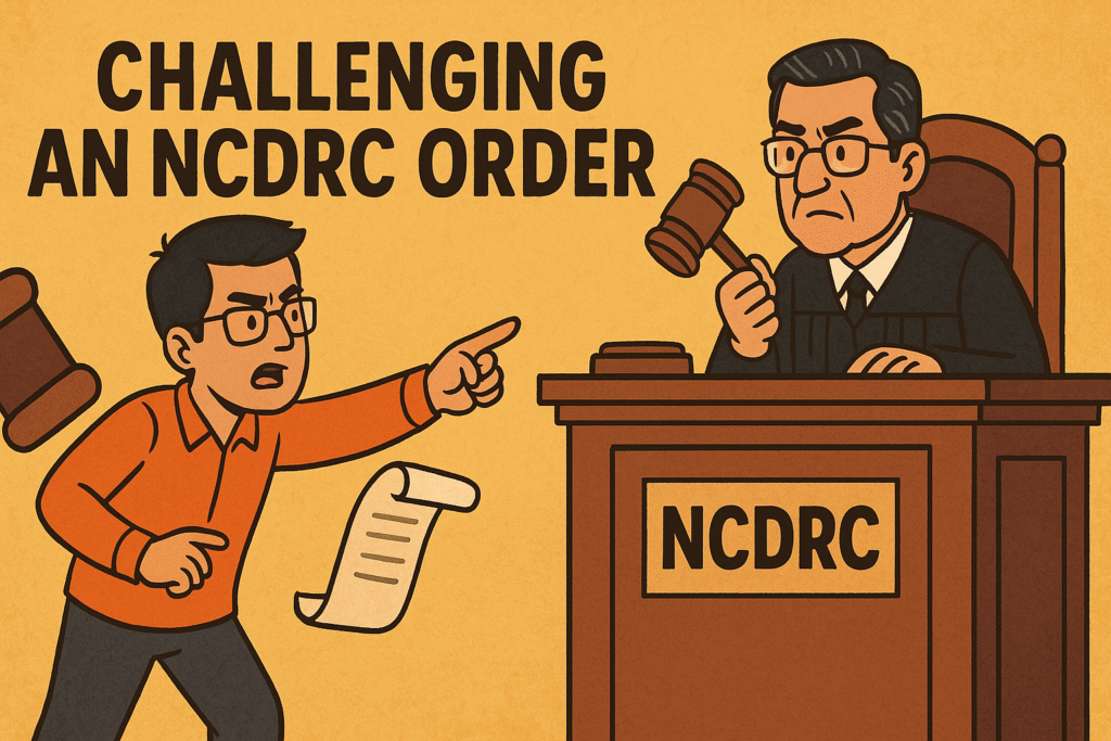 Challenging an NCDRC Order: Understanding the Proper Legal Remedy for ...
