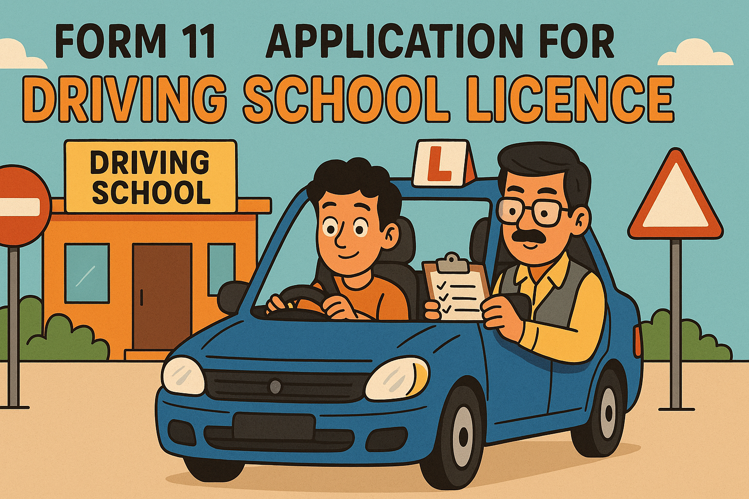 Complete Guide to Form 11 Application for Driving School Licence: Step ...