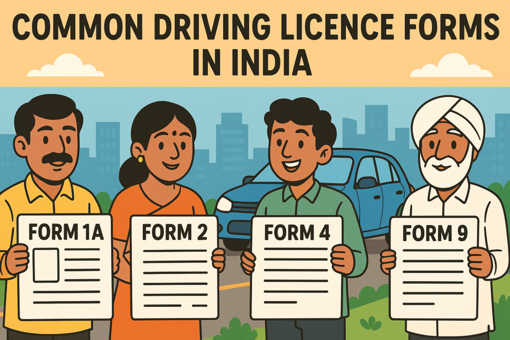 Essential Forms in Driving Licence Procedures in India: A Complete ...