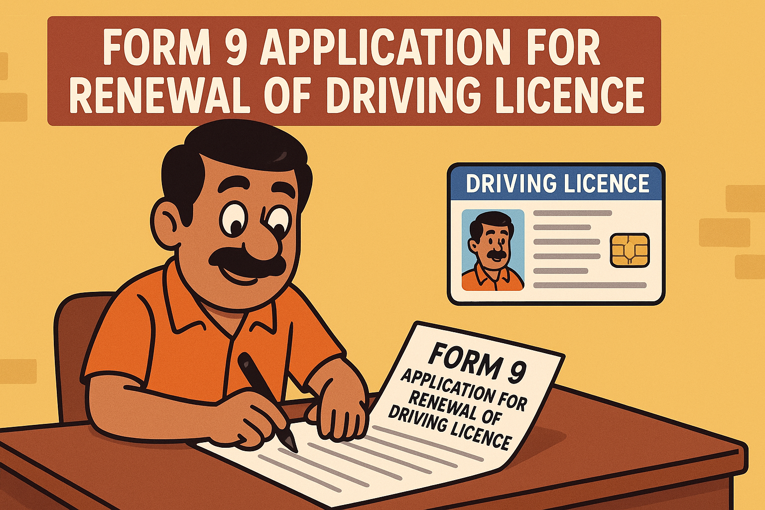 Form 9 Application for Renewal of Driving Licence: A Complete Step-by ...