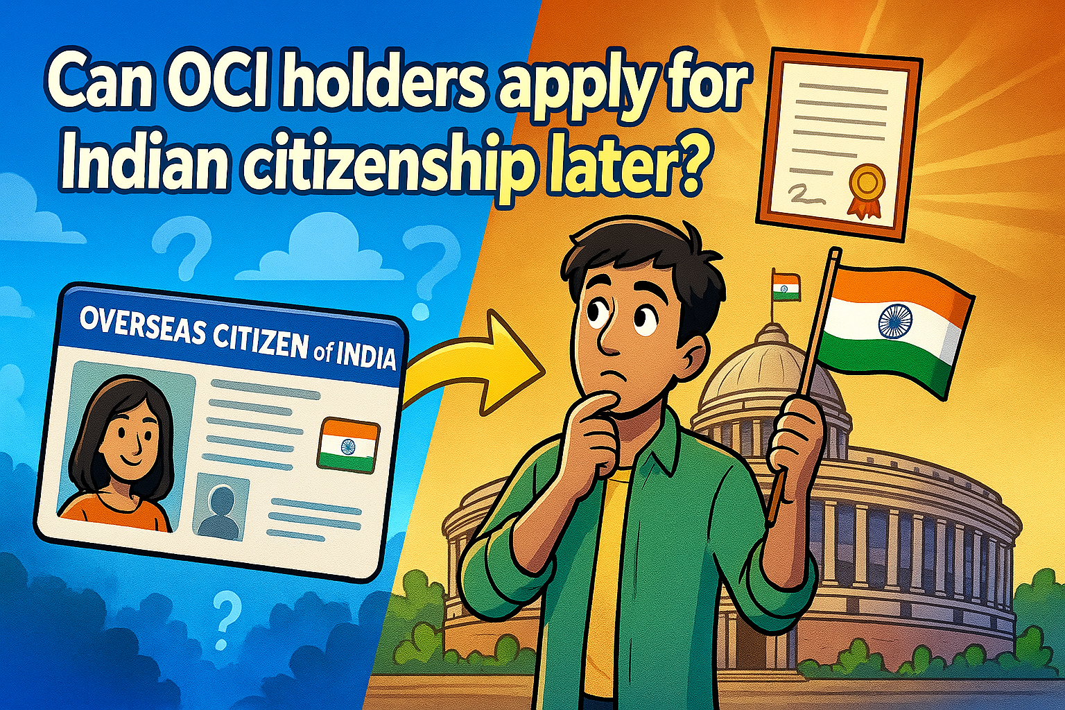 From OCI Card to Indian Citizenship: Can OCI Holders Apply for Indian ...
