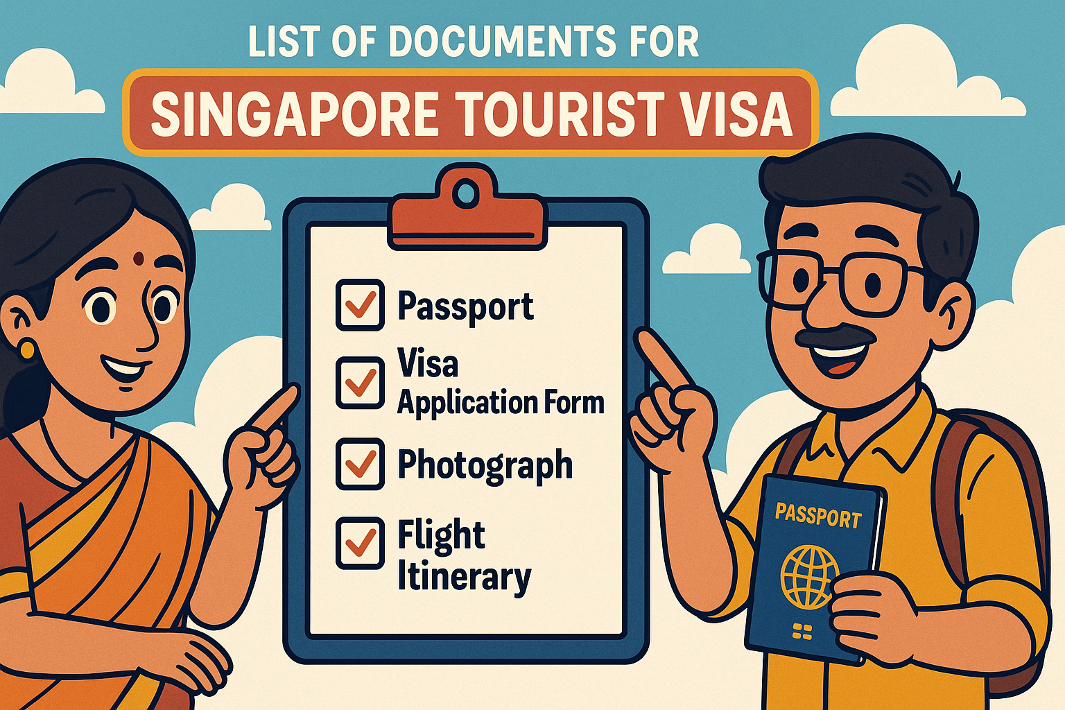 List of Documents for Singapore Tourist Visa: A Complete Guide for ...