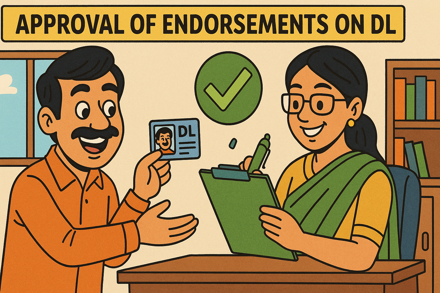 Navigating the Process of Approval of Endorsements on Driving Licence ...