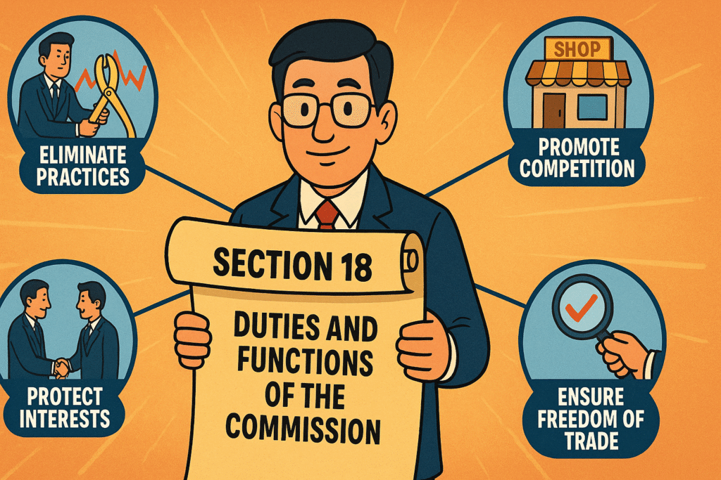 Section 18 – Duties and Functions of the Commission under the ...