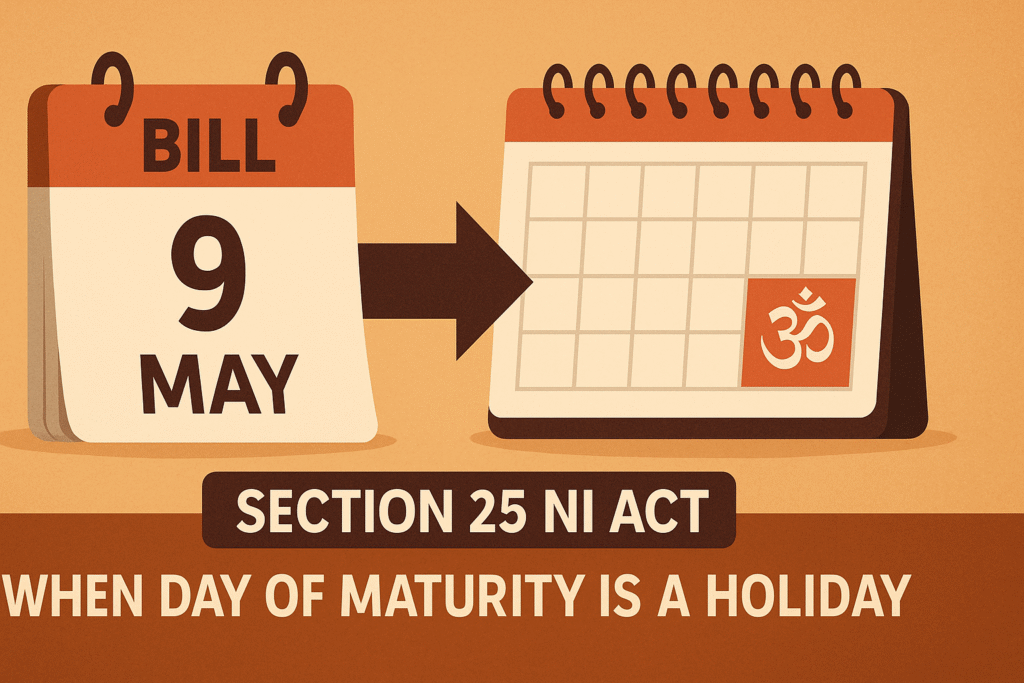 Section 25 NI Act: Understanding Maturity Dates Falling on Holidays ...