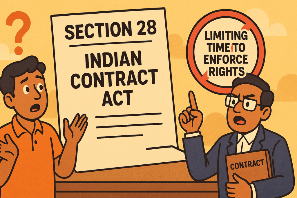 Section 28 of the Indian Contract Act, 1872 – Agreements in Restraint ...